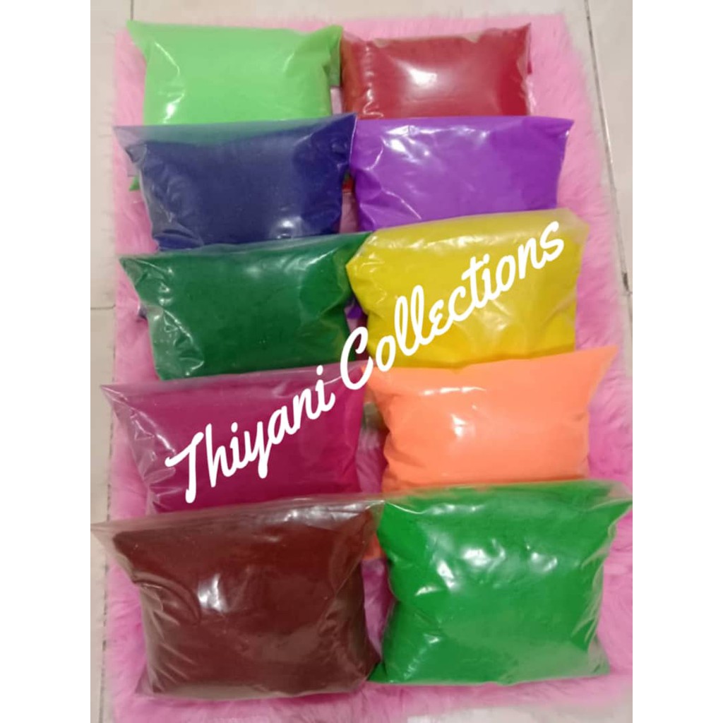 Rangoli color sand powder 500grms pack | Shopee Malaysia