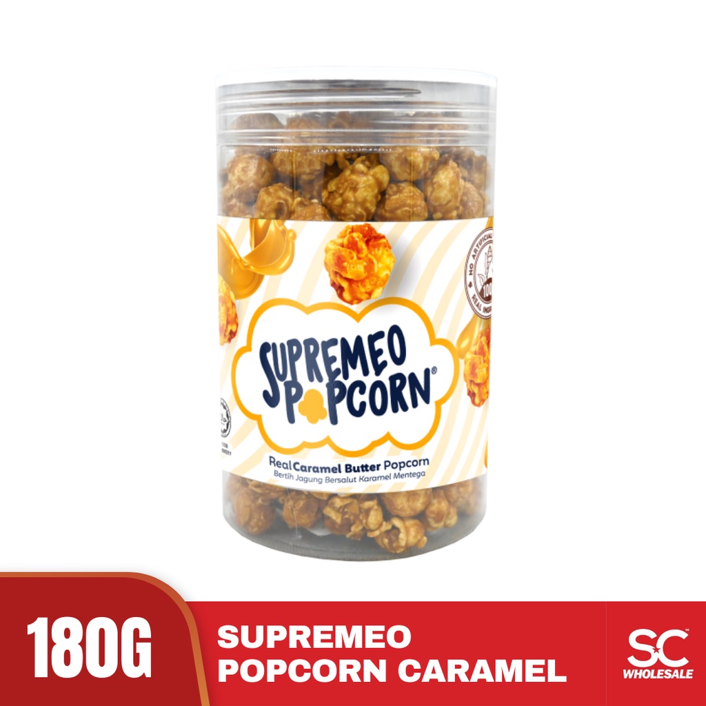 Supremeo Caramel Popcorn 180g | Shopee Malaysia