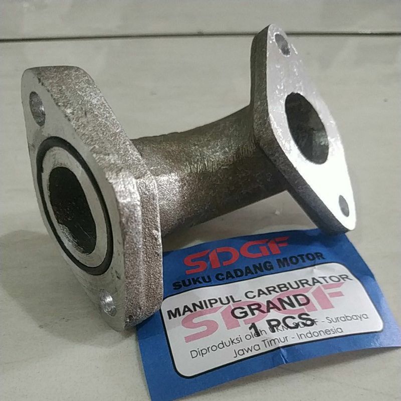 Manipul INSULATOR ALUMUNIUM MANIFOLD INTAKE CARBURATOR GRAND | Shopee ...