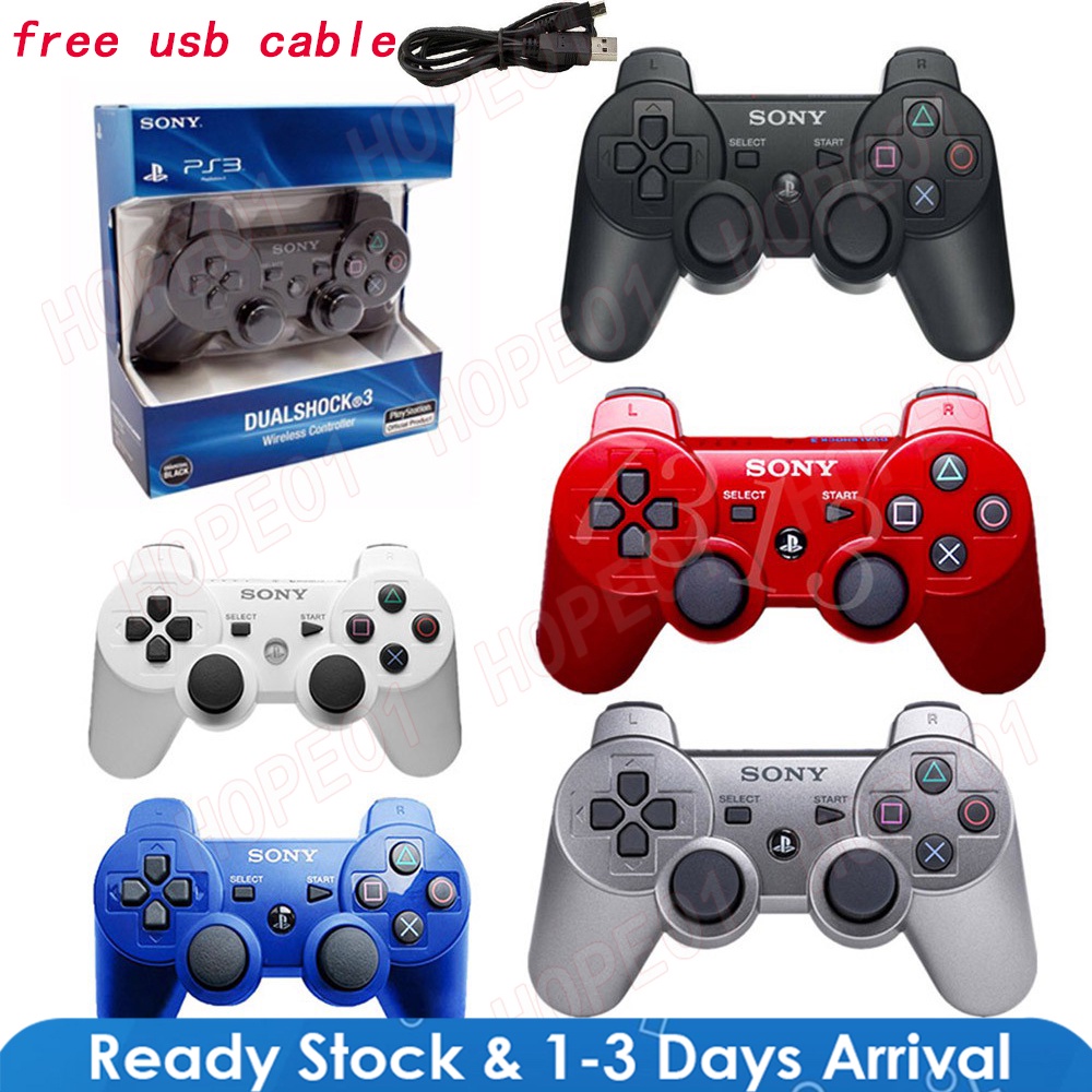 PS3 Wireless Dualshock 3 Sixaxis Controller Joystick High Q998 | Shopee ...