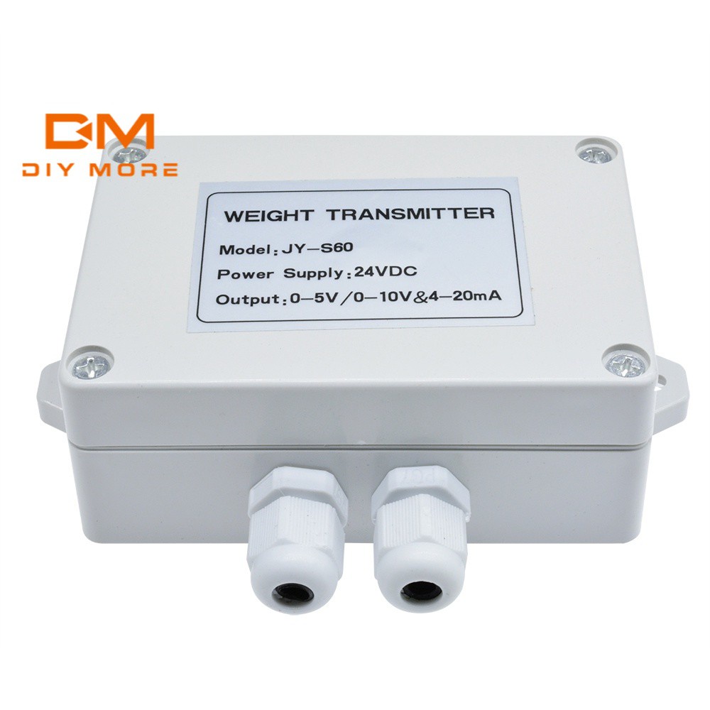 DIYMORE 0-5V/10V 4-20mA Load Cell Sensor Amplifier Transmitter Strain ...