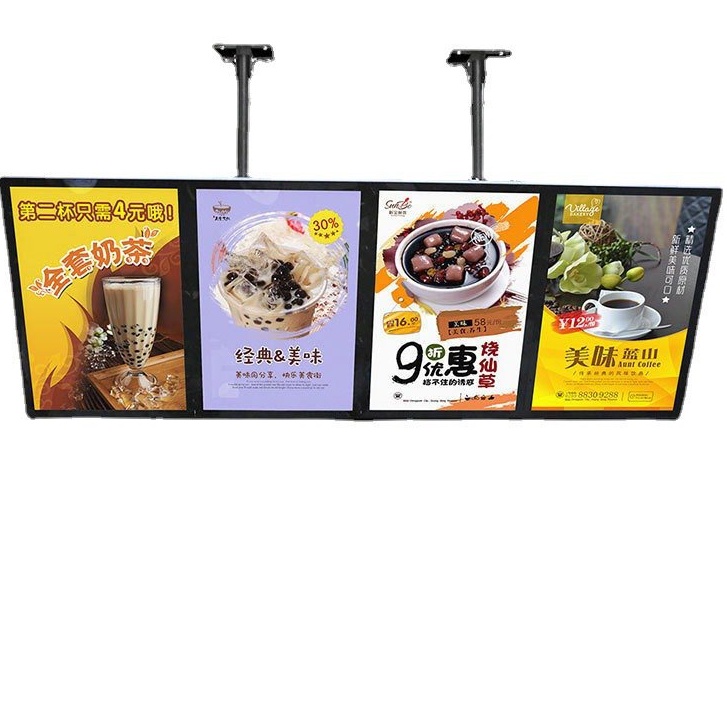 [READY STOCK 】Stadium Fast Food Restaurant Hanging Light Led Board Menu ...