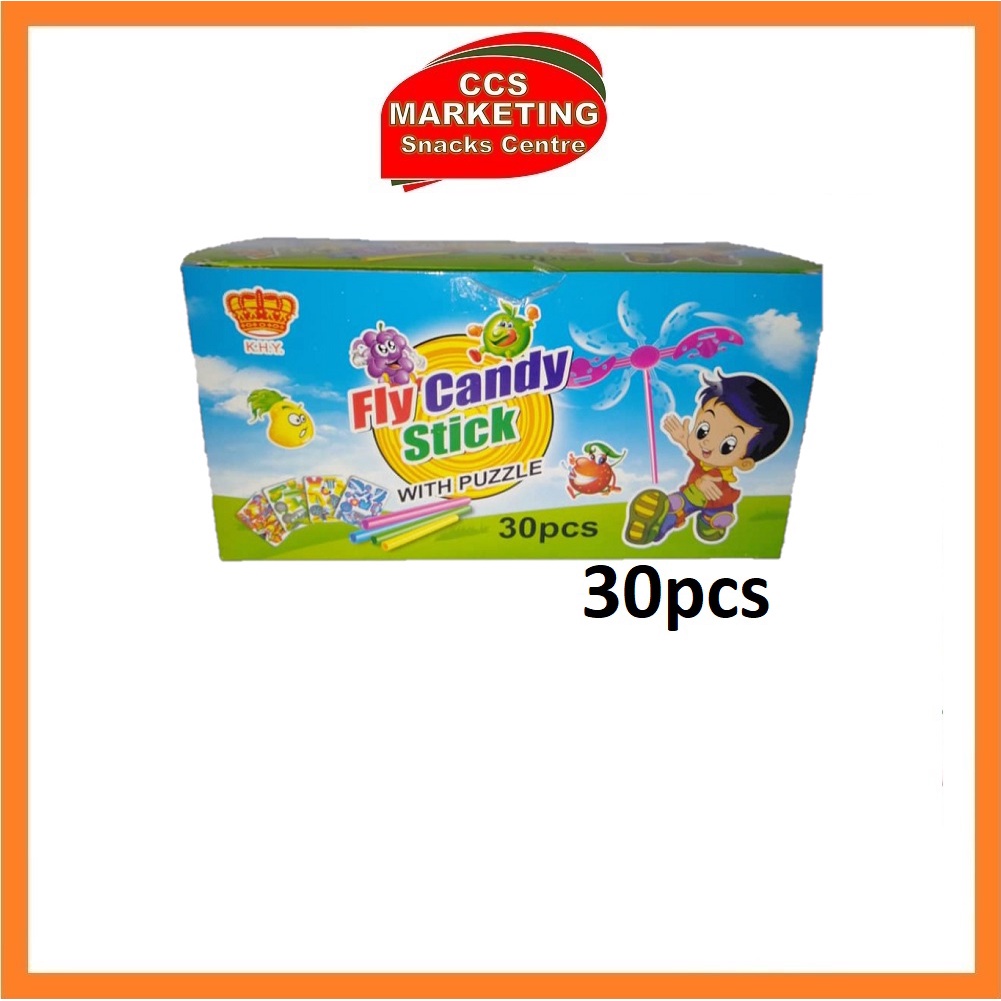 CCS KHY Fly Candy Stick With Puzzle ( 30pcs ) | Shopee Malaysia