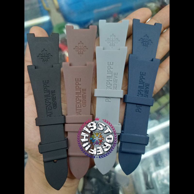 Patek philipe watch rubber strap Patek philipe rubber premium watch strap | Shopee Malaysia
