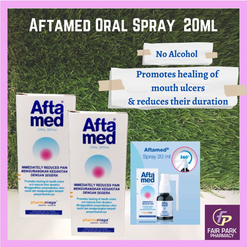 FPpharmacy Aftamed Oral Spray 20ml (Exp: 11/2025) | Shopee Malaysia