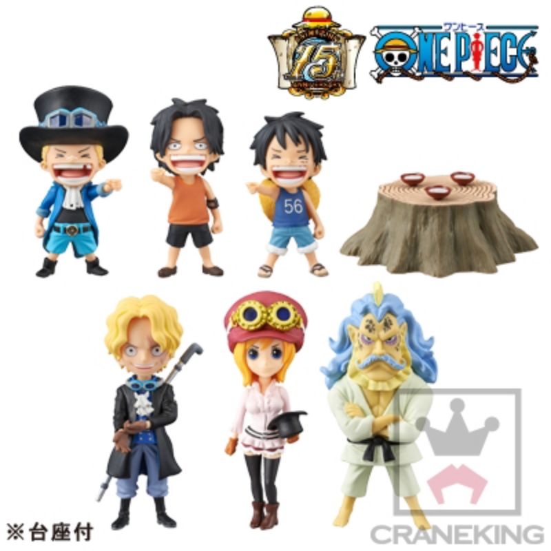 One Piece WCF History of Sabo Full Set [Gold Sticker] | Shopee Malaysia