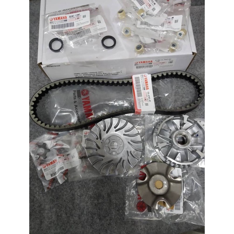 EGO AT115 EGOS NOUVO NOUVOS BELT KIT CVT SERVICE SET WEIGHT TIMING ...
