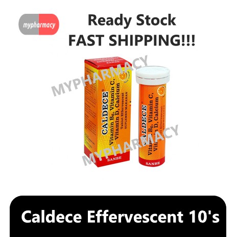 CALDECE EFFERVESCENT 10'S / 20'S [EXP 16.10.2022] | Shopee Malaysia