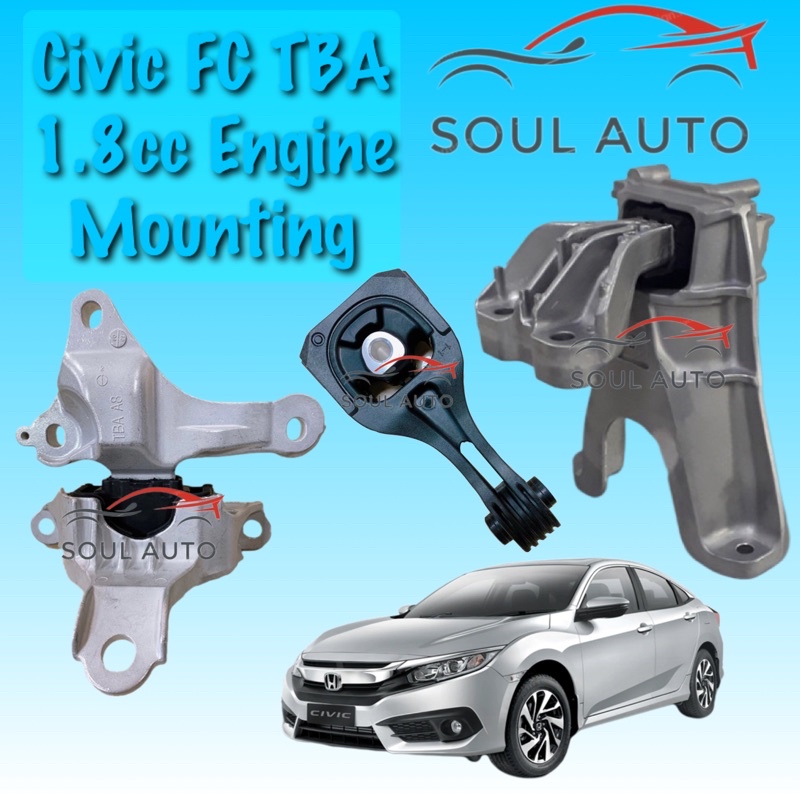 Honda Civic FC TBA 1.8cc Engine Mounting Set | Shopee Malaysia
