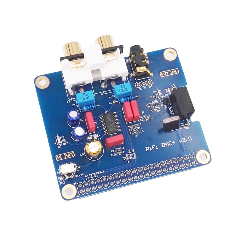 Raspberry Pi 4B 3B HIFI DAC sound card expansion board Volumio music ...