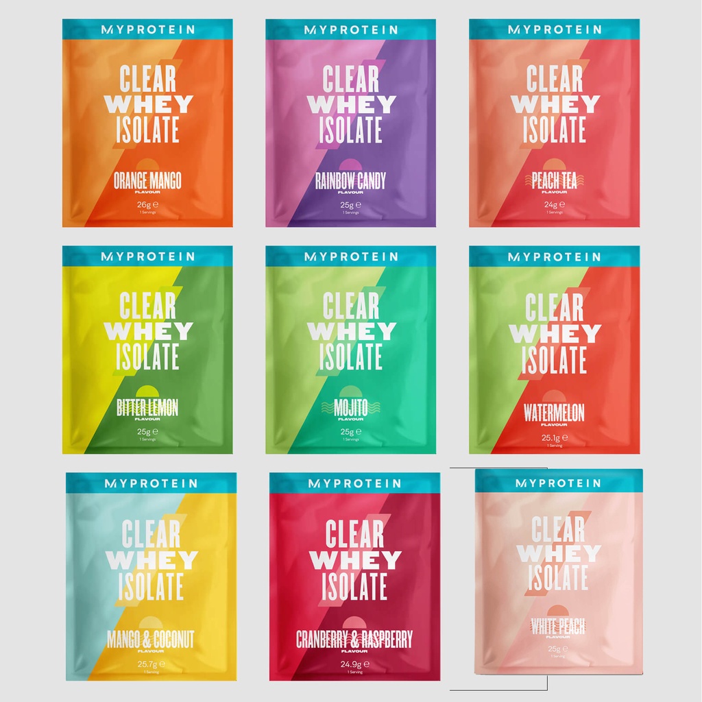 🔥Myprotein🔥 Clear Whey Isolate Sample Pack ( Juicy Flavor🍉) Ready Stock ...