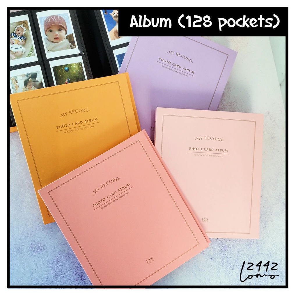Memory Album LOMO CARD 2R Photo Album PhotoCard Holder 3 inch Sleeve ...