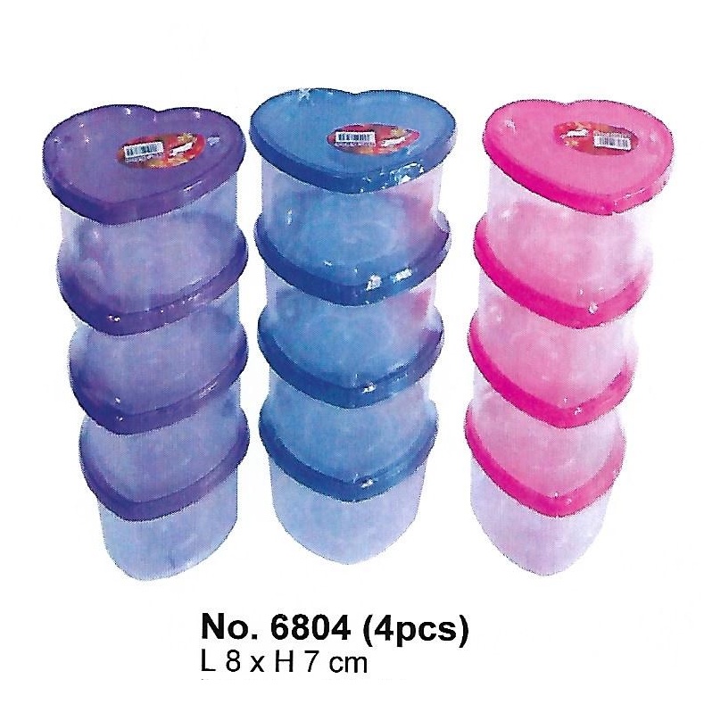 🔥【READY STOCK】🔥APPLE LADY BPA Free Multipurpose Round Container Food ...