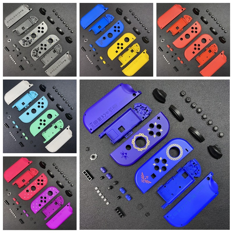 For Nintendo Switch JoyCon Replacement Housing Shell Case with L R ZL ...
