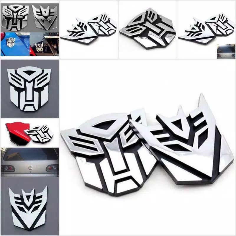Emblem/logo/sticker 3D Car & Motorcycle Character Transformers Autobot ...