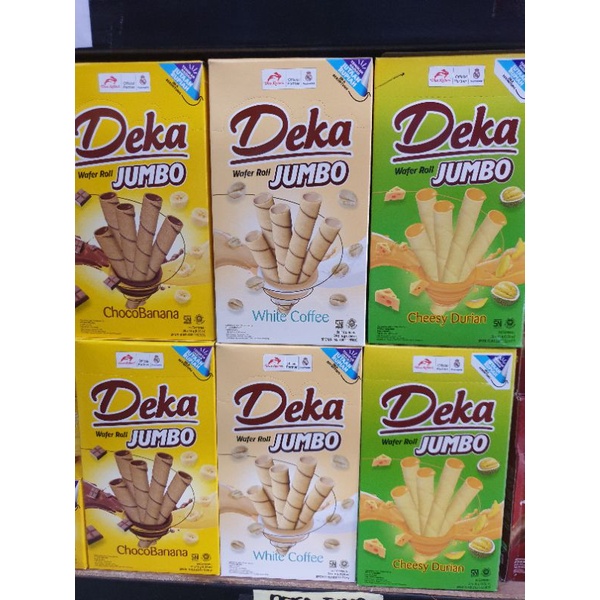 Deka JUMBO WAFER ROLL | Shopee Malaysia