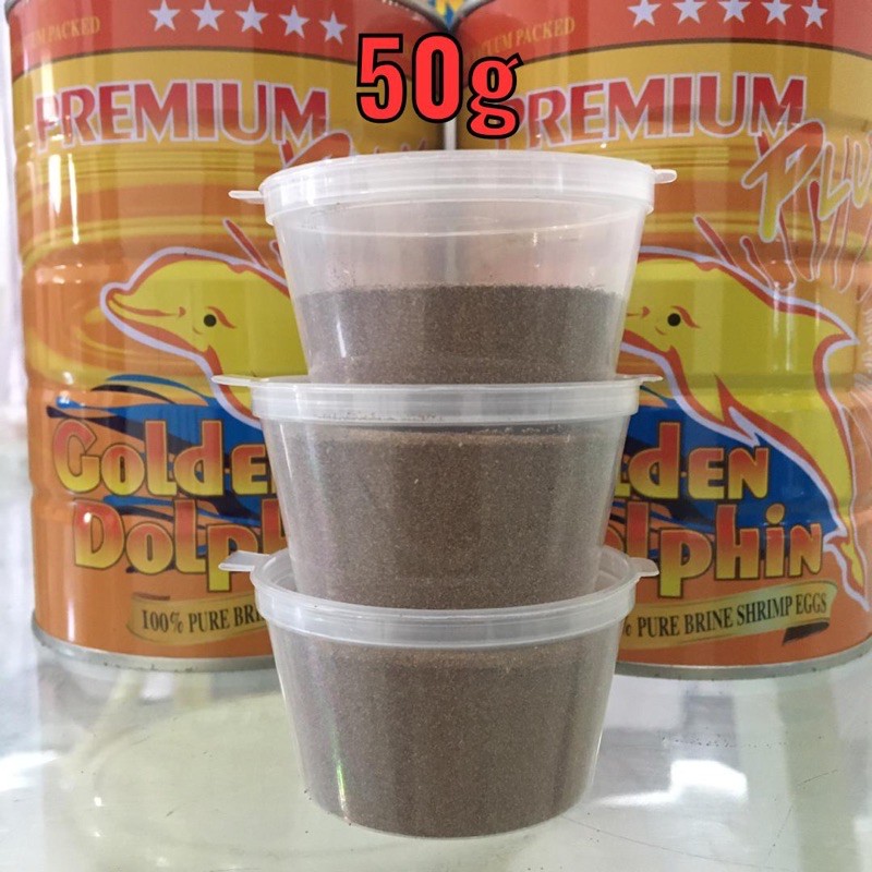 BBS PREMIUM GRADE GOLDEN DOLPHIN / artemia small roe / shrimp | Shopee ...