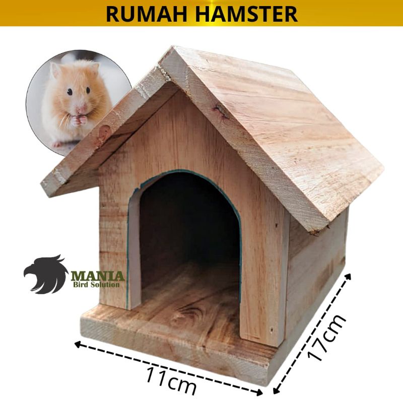 KAYU Wooden HAMSTER MARMUD HOUSE MARMUD HAMSTER'S NEST | Shopee Malaysia