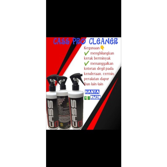 💥HOT ITEM💥CASS PRO CLEANER 500ml | Shopee Malaysia