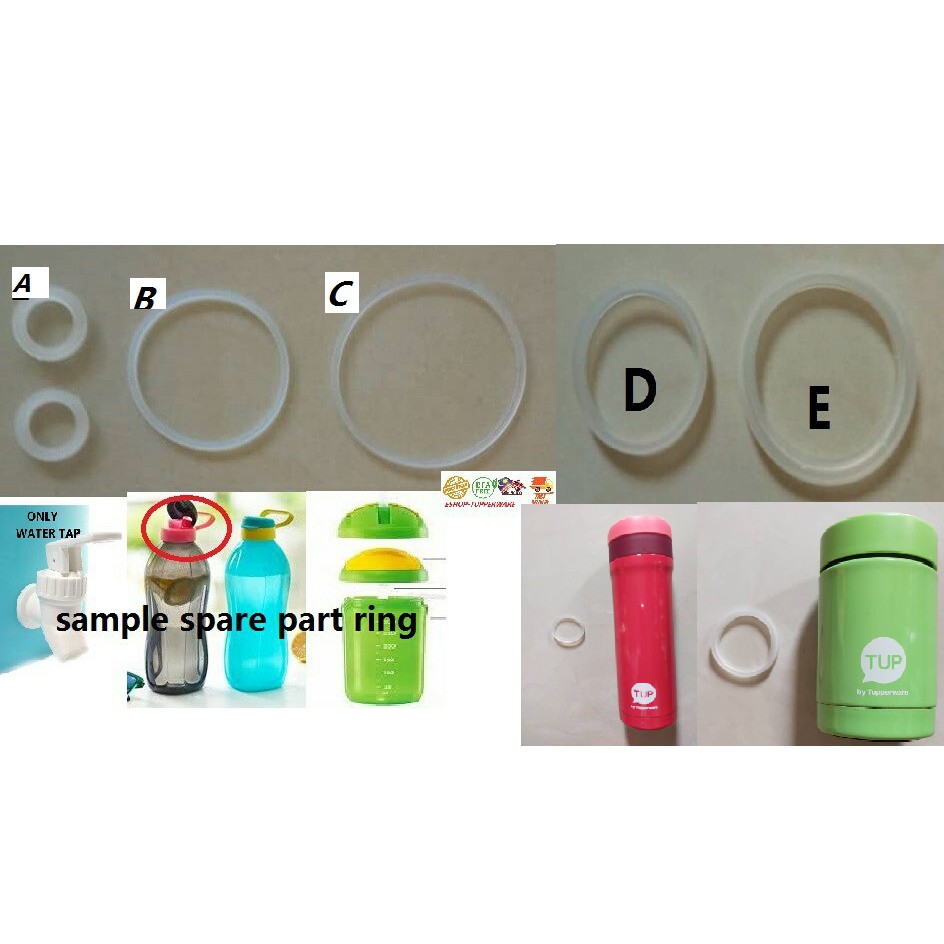 [[Ready Stock]] Tupperware Spare Part Rubber Ring (1pc) | Shopee Malaysia