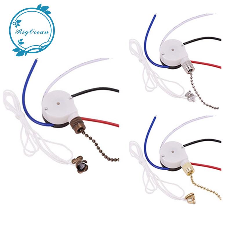 Ceiling Fan Switch Kit 3 Speed 4 Wire, Fan Switch Zipper Speed Control ...