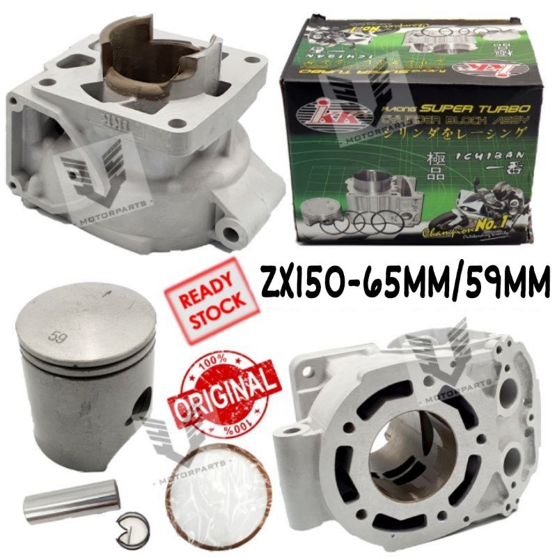 IKK ZX150 Racing Block RR150 65MM/59MM IKK Racing With Piston Block Set ...