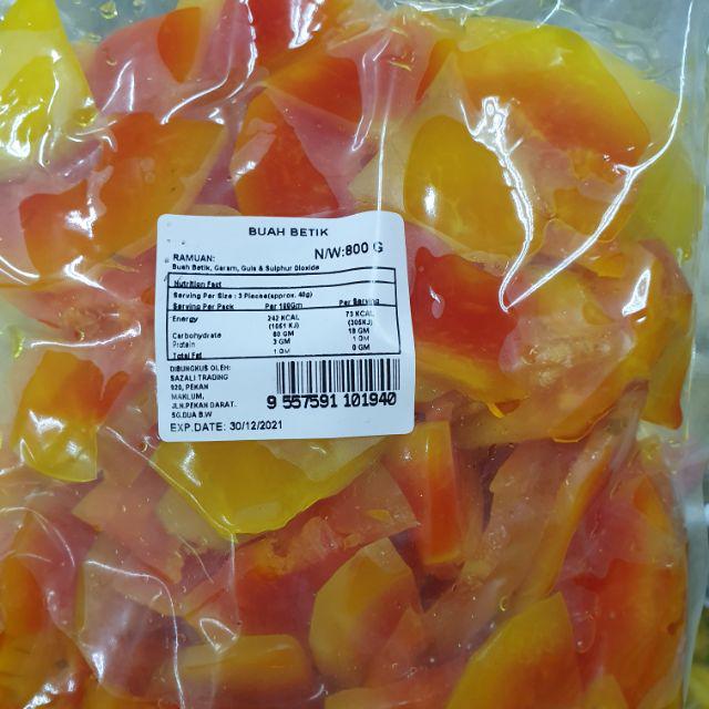Jeruk Pelbagai Jenis Buah HALAL Pelam/Betik/Campur/ Jeruk Madu 700g-800g | Shopee Malaysia