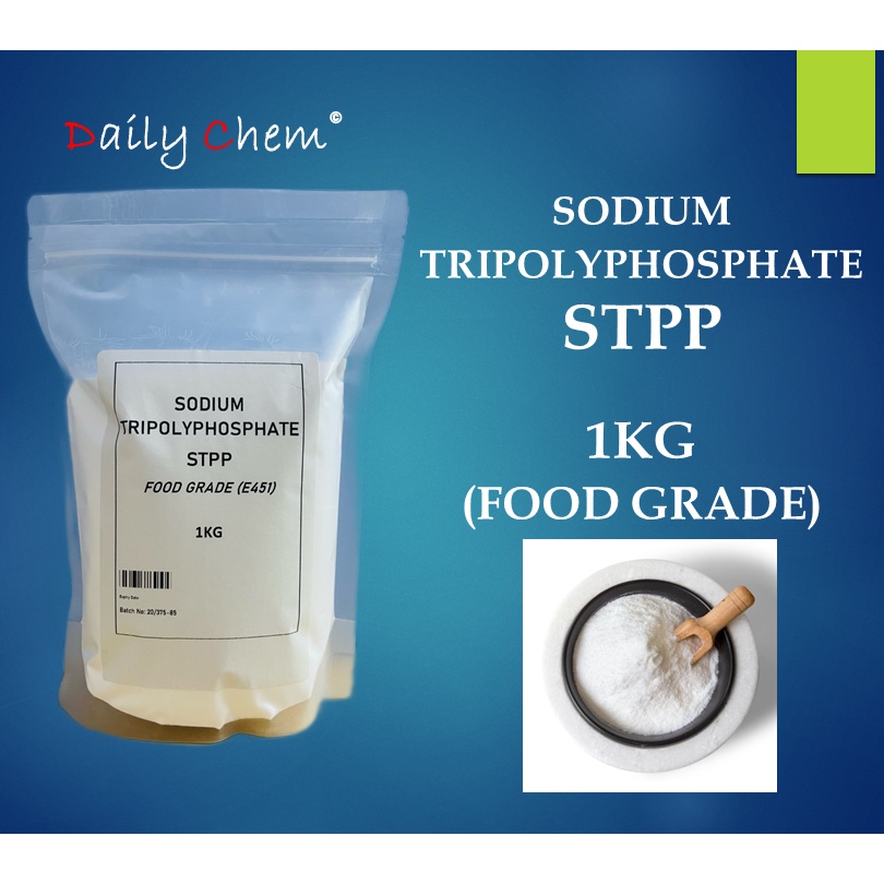 Sodium Tripolyphosphate STPP -Food Grade ~ Pengenyal Bakso | Shopee ...