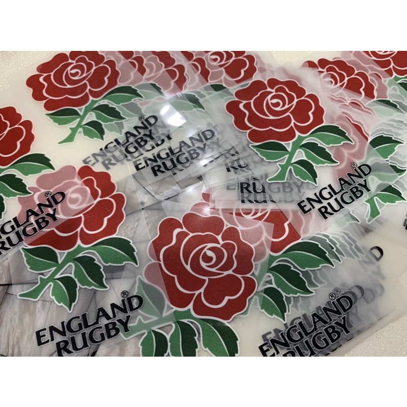 England Rugby Logo Patch (Iron On) Badge | HD Logo Patch | Lencana ...