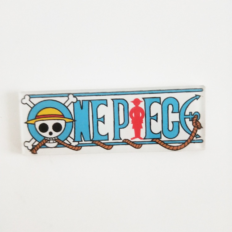 YB2 One Piece Badge Pin Cute Luffy Chopper Chibi Maruko Acrylic Brooch Double-layer Cartoon Kid ...