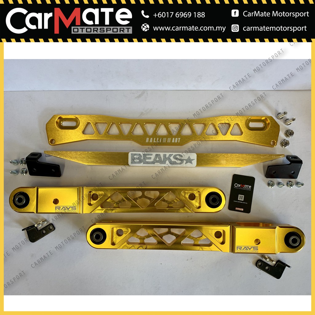 Ralliart Subframe Beaks Tie Bar Lower Arm for Proton Wira Satria Putra ...