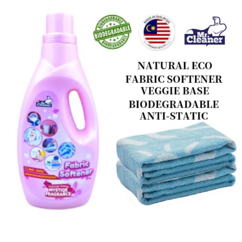 NATURAL ECO FABRIC SOFTENER(VEGGIE BASE BIODEGRADABLE) 2KG | Shopee Malaysia