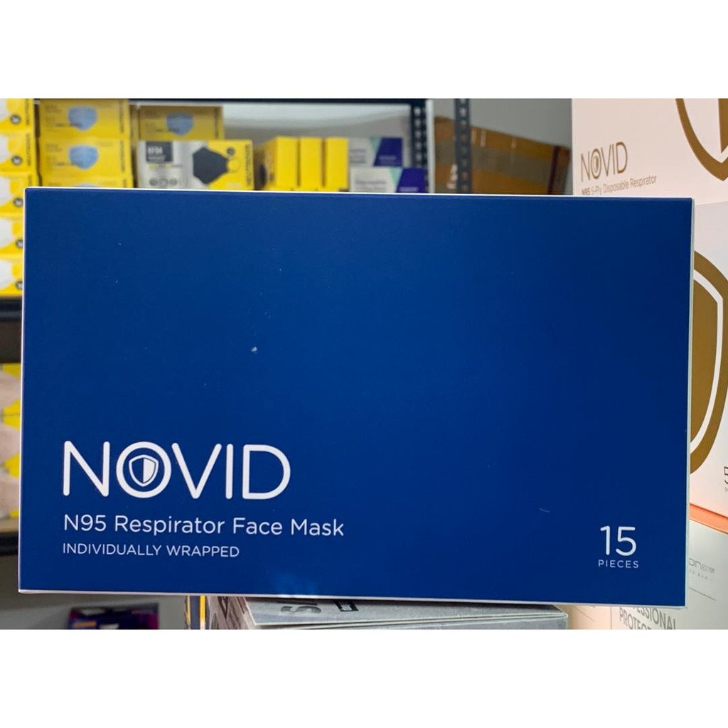 CHEAPEST.PRICE.NOVID N95 Disposable Respirator [Individually Packed ...