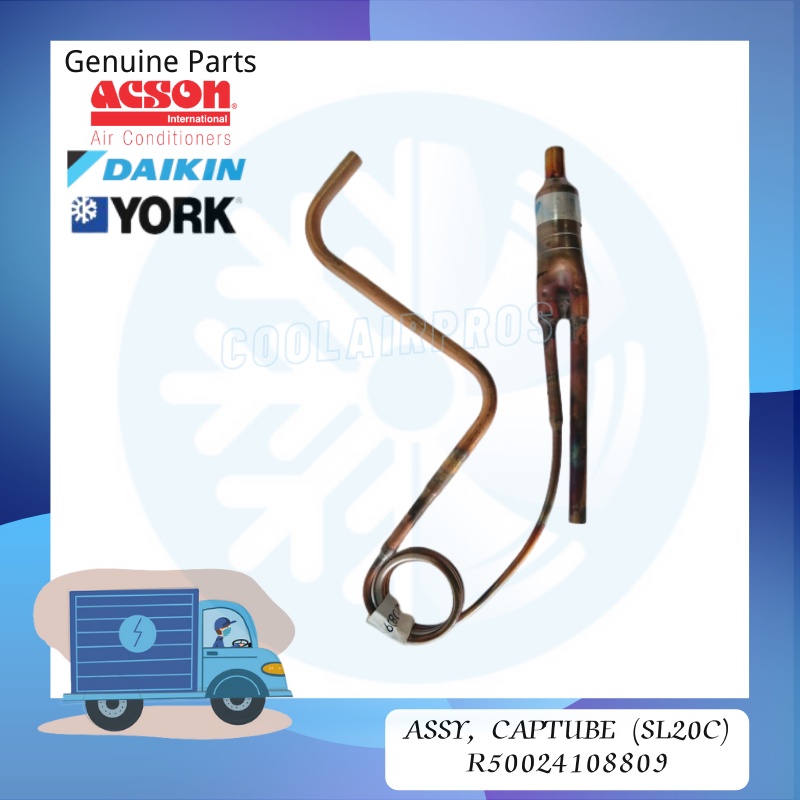 R50024108809 | ASSY, CAPTUBE (SL20C) | DAIKIN | YORK | ACSON | Shopee ...