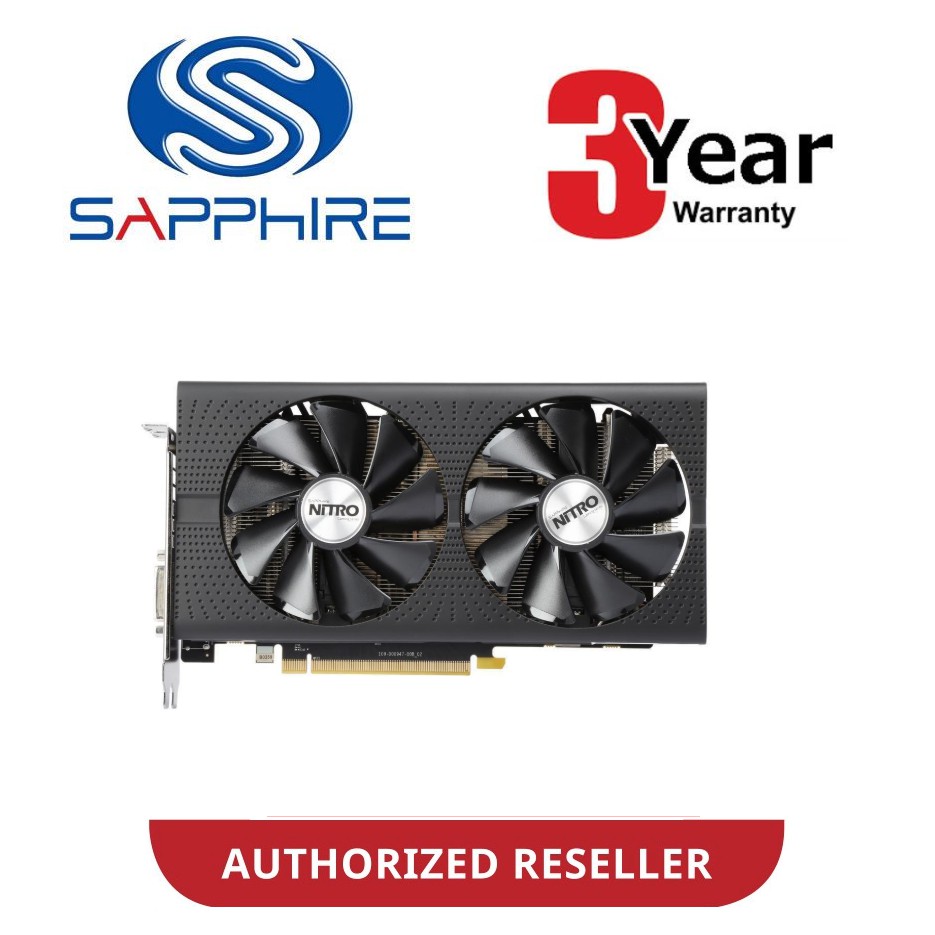 SAPPHIRE PCIE ATI RX 470 8GB GDDR5 256BIT - BULK (11256-57) | Shopee ...