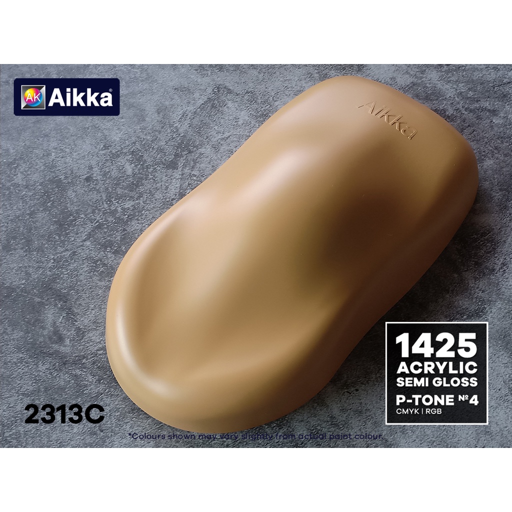 AIKKA Paint PANTONE Colour 2313C / 1425 ACRYLIC SEMI GLOSS PAINT ...