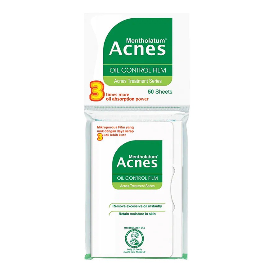 Acnes Oil Control Film | Oil Paper contains 50 sheets | Shopee Malaysia