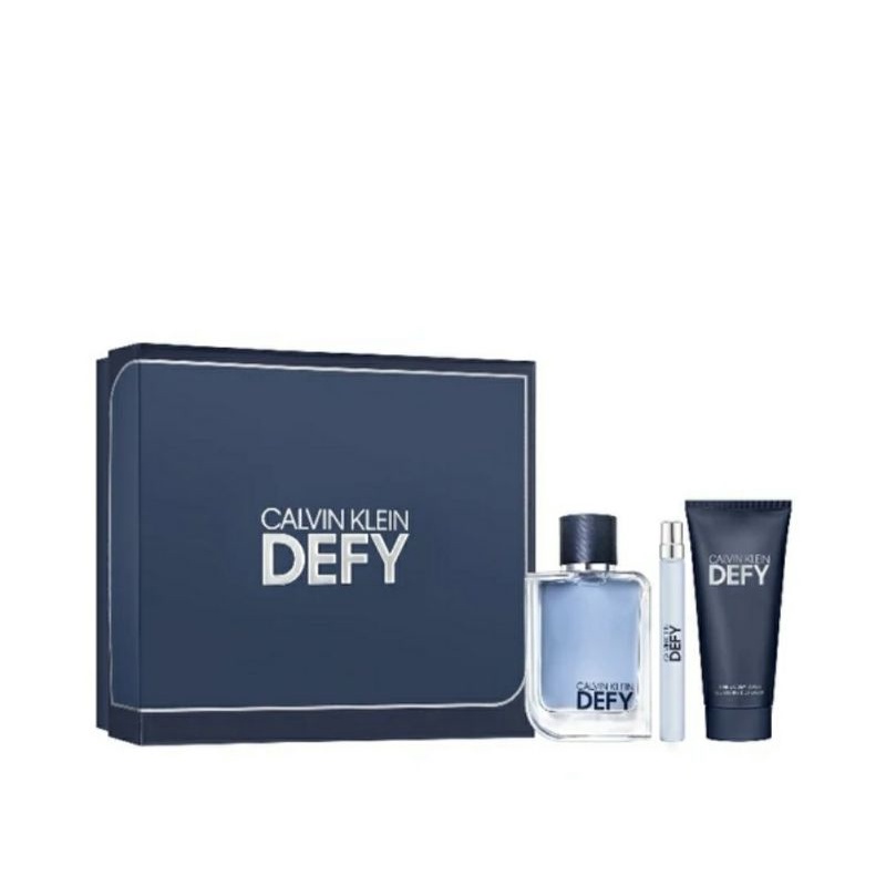 CK Defy Calvin Klein for Men 100ML EDT Gift Set (ORIGINAL 100% ...