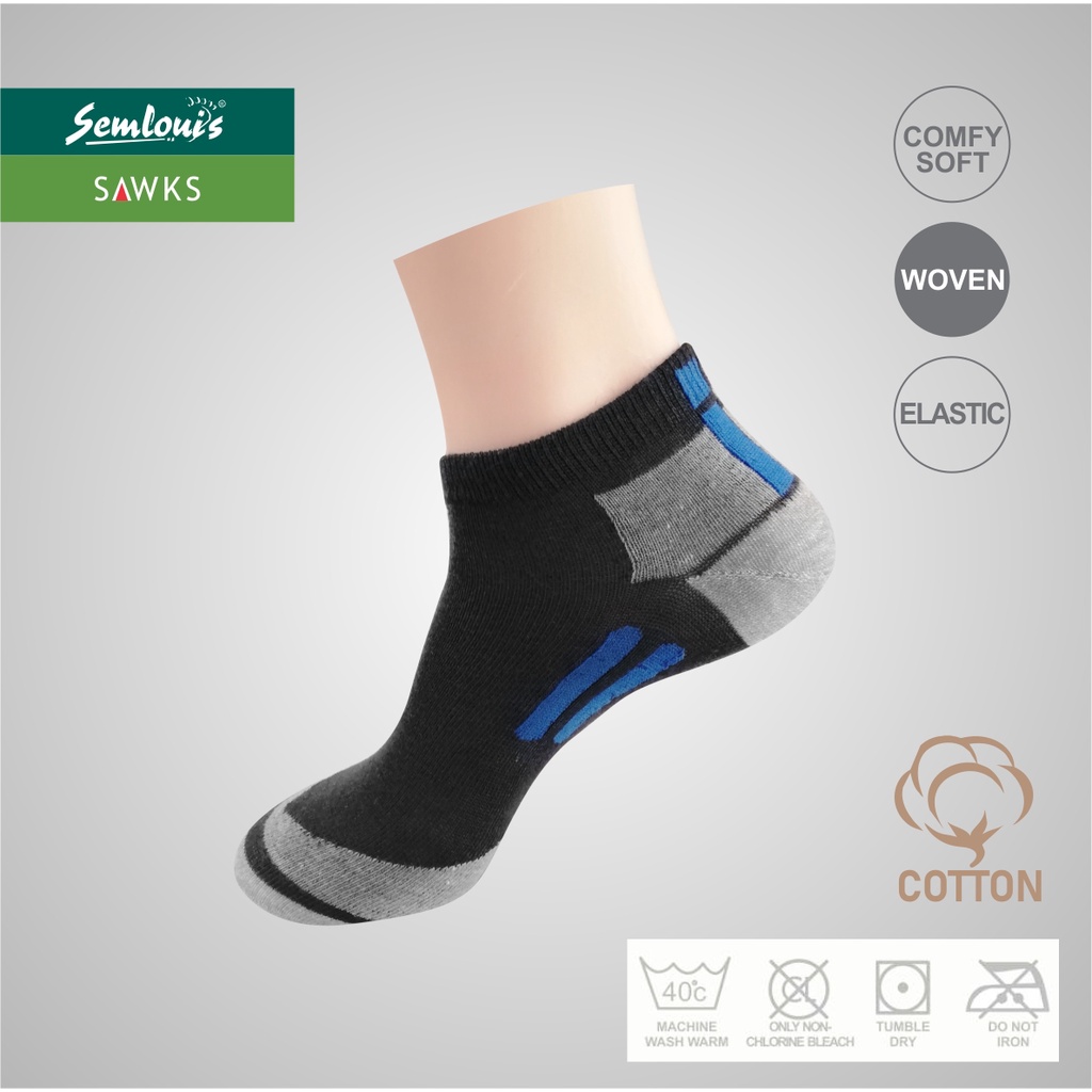 STOKIN LELAKI / COTTON / ANKLE SOCK / STOKIN PENDEK / STOKIN SELESA ...