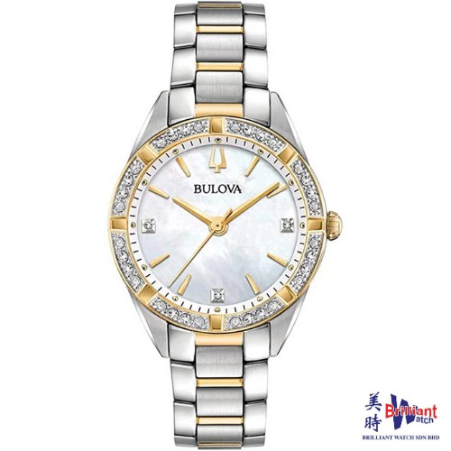 BULOVA Sutton Ladies Watch 98R263 | Shopee Malaysia