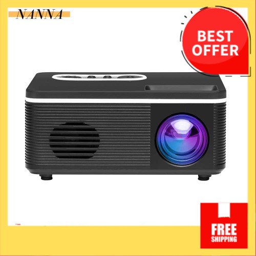 1080P Mini HD Projector 30 Lumen Portable LED Light USB AV Port For ...