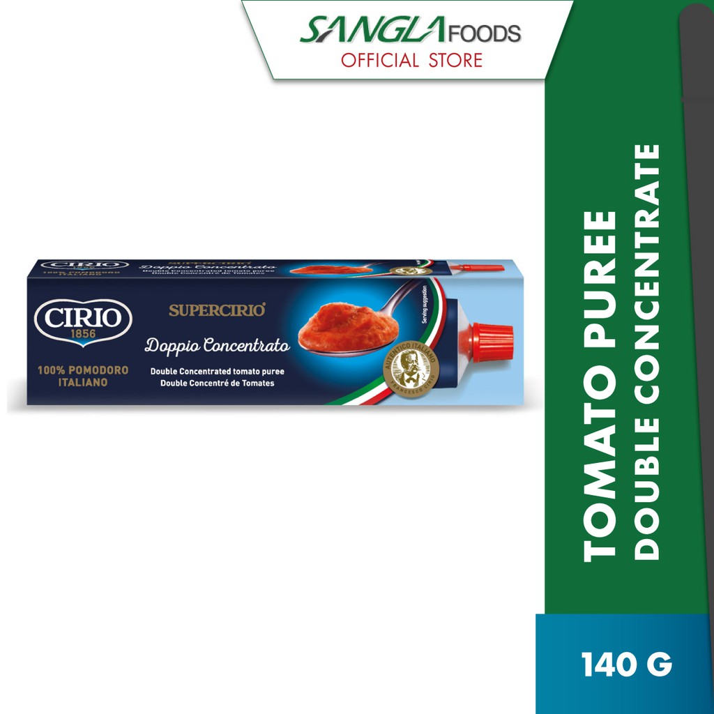 CIRIO SUPERCIRIO TOMATO PASTE 140G Halal Certified | Shopee Malaysia