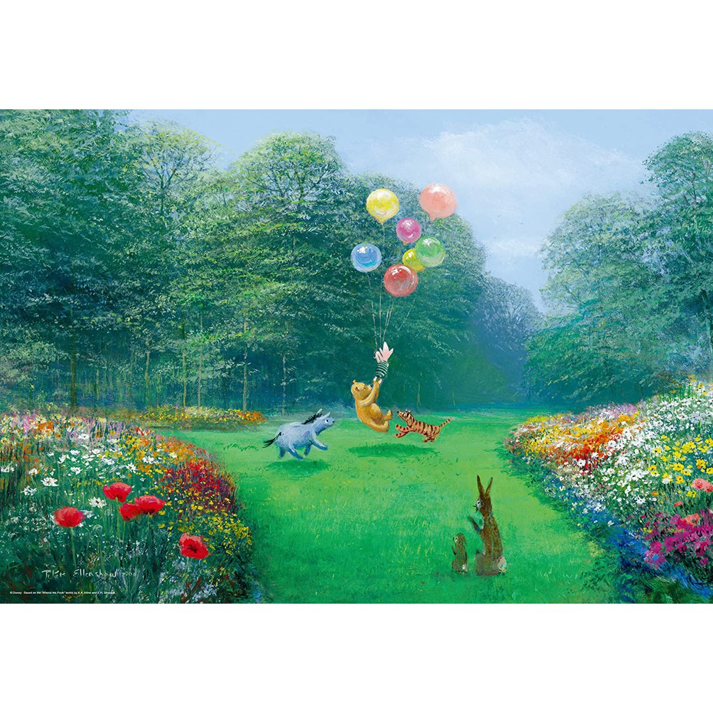 TENYO DISNEY CLASSIC POOH WINNIE THE POOH D-1000-034 JIGSAW PUZZLE 1000 ...