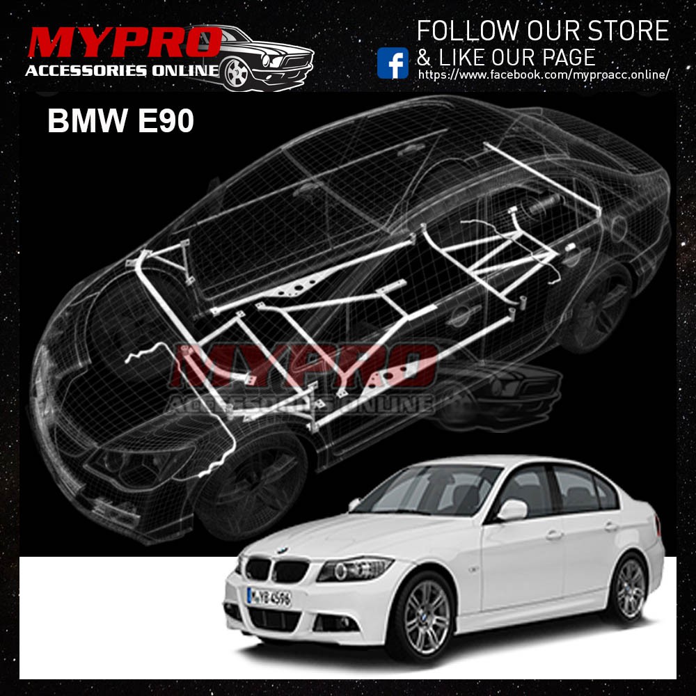 BMW E90 3.5 '05-'13 (2WD) 100% Original Ultra Racing Bar ( FULLSET ...