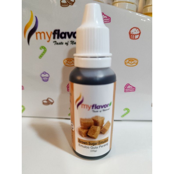 MyFlavor Edible Food Emulco/Flavour 25g each My Flavor Halal Perisa ...