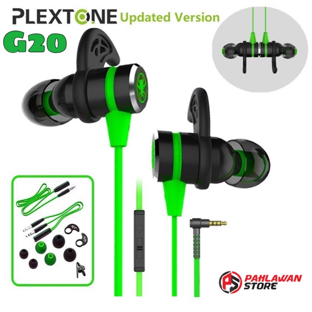Plextone G20 Gaming Earphone Latest Update Version | Shopee Malaysia