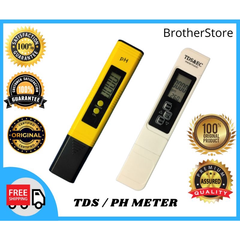 TDS & EC METER / PH METER | Shopee Malaysia