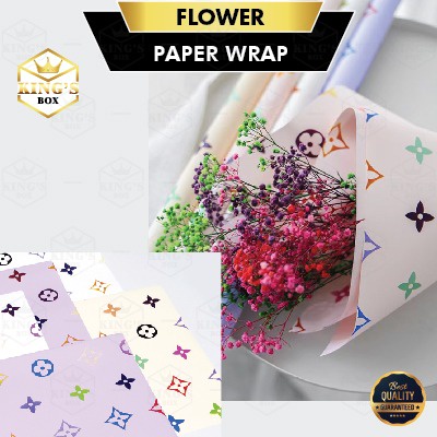 (10PCS) VL Waterproof Flower Wrapping Paper Bouquet Gift Florist ...