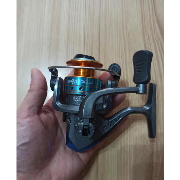 Ready Stock! Best Metal Reel Mini Spinning Murah Outdoor Fishing Mesen ...