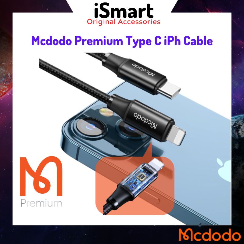 Mcdodo Cable 36w Type C iP Fast Charging Cable Mcdodo Premium Data ...